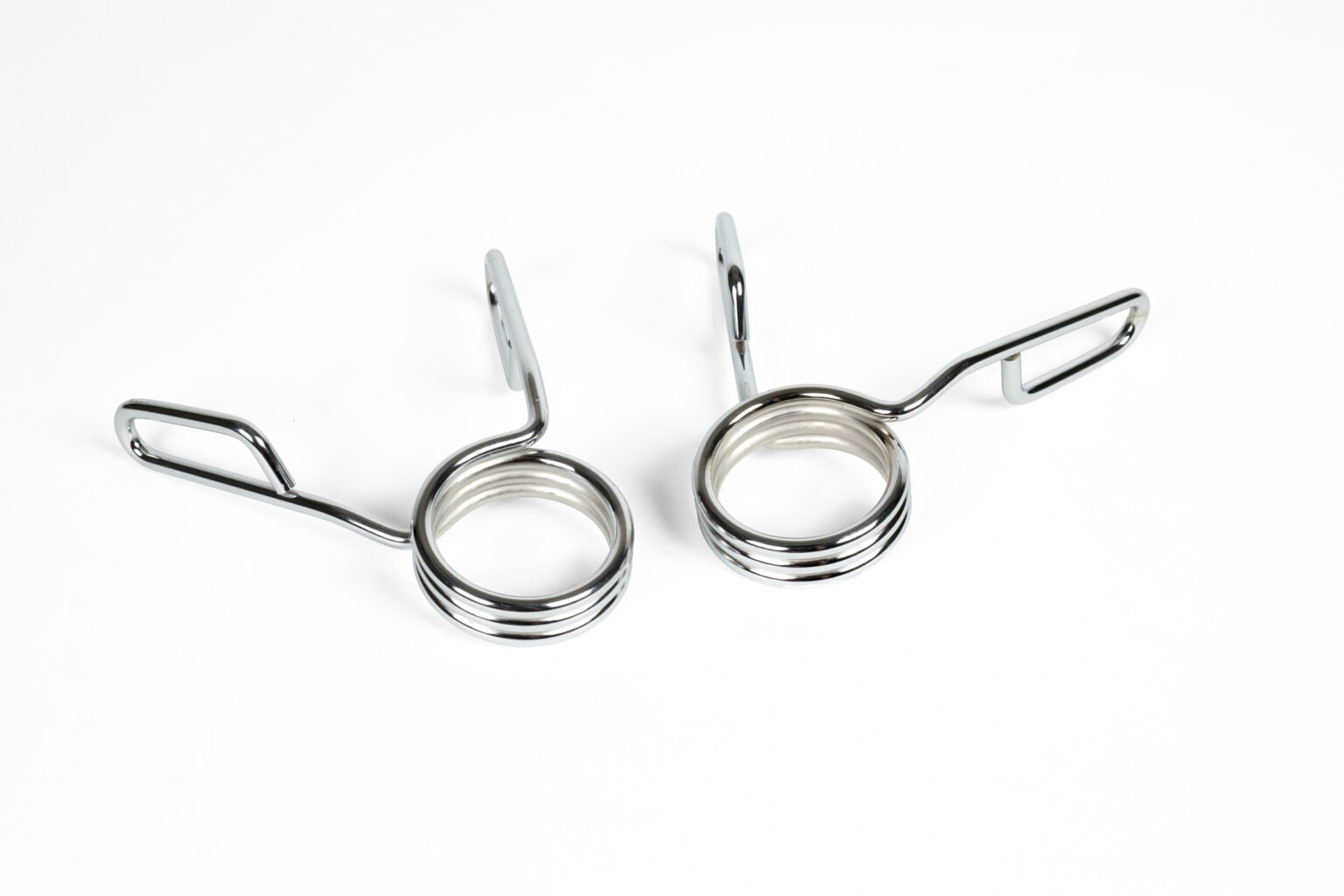 YORK® 2" Spring Collars - Chrome / Bulk (Pair) - York Barbell