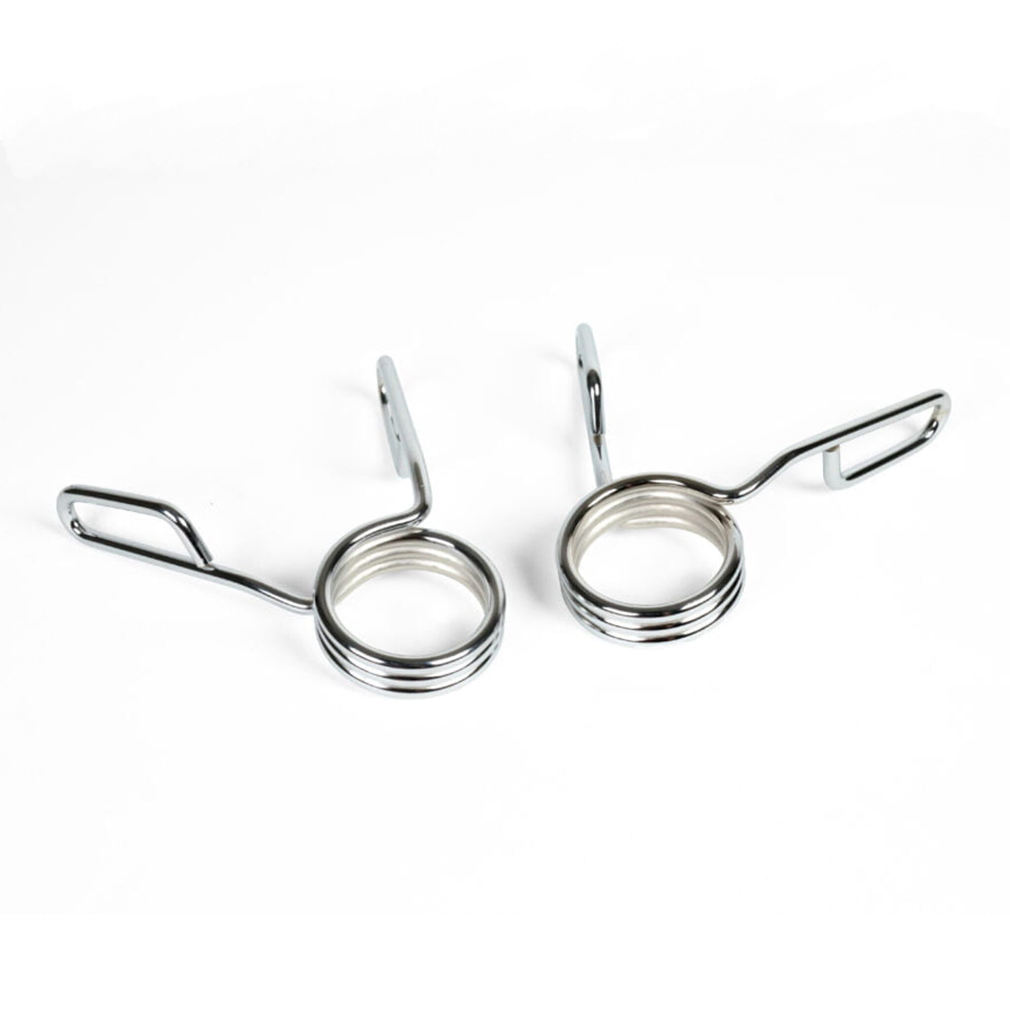 YORK® 2" Spring Collars - Chrome (Pair) - York Barbell