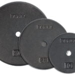 YORK® 1″ Standard Flat Pro Cast Iron Plate - York Barbell