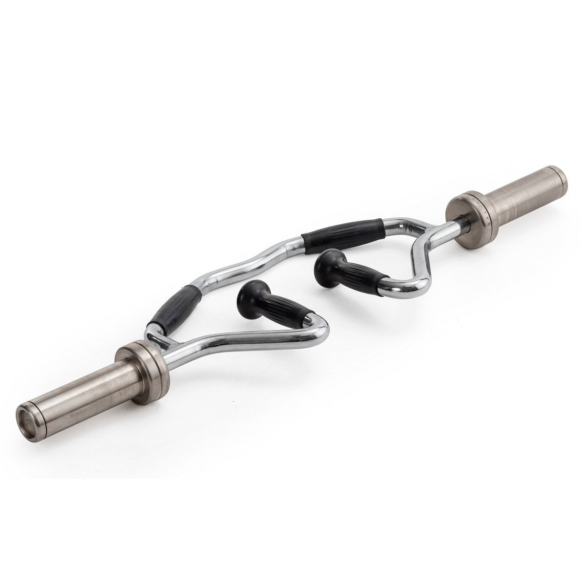 International "Bi-Tri-Trap" Bar w/ Rubber Grips | Curl Bars | York Barbell