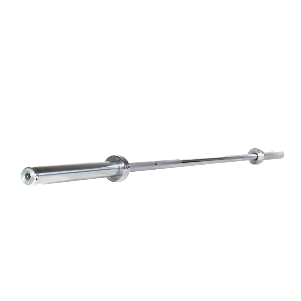 7' International Chrome Olympic Bar 32mm | Weight Bars | York Barbell