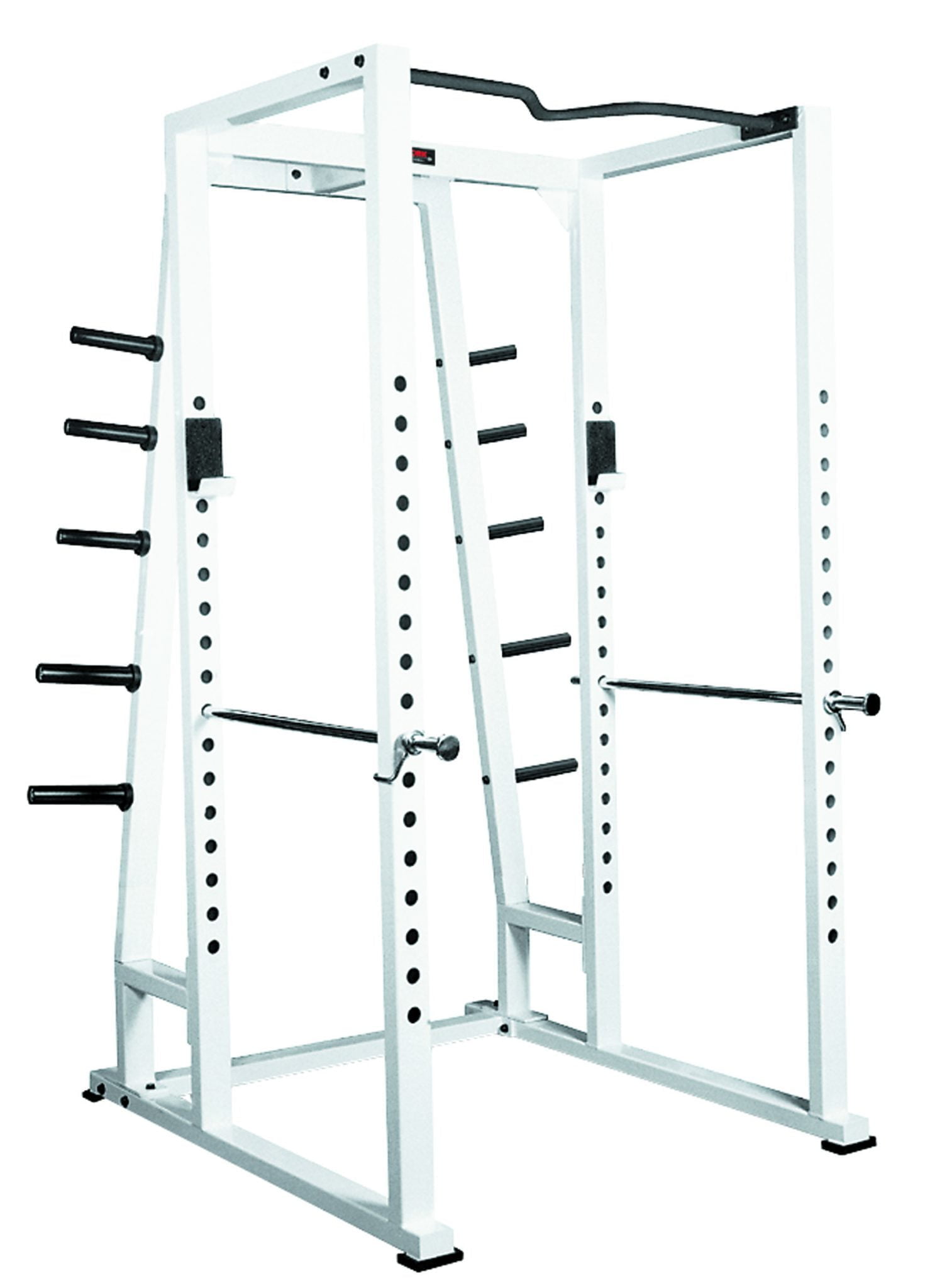 YORK® STS Power Rack w/ Weight Storage - York Barbell