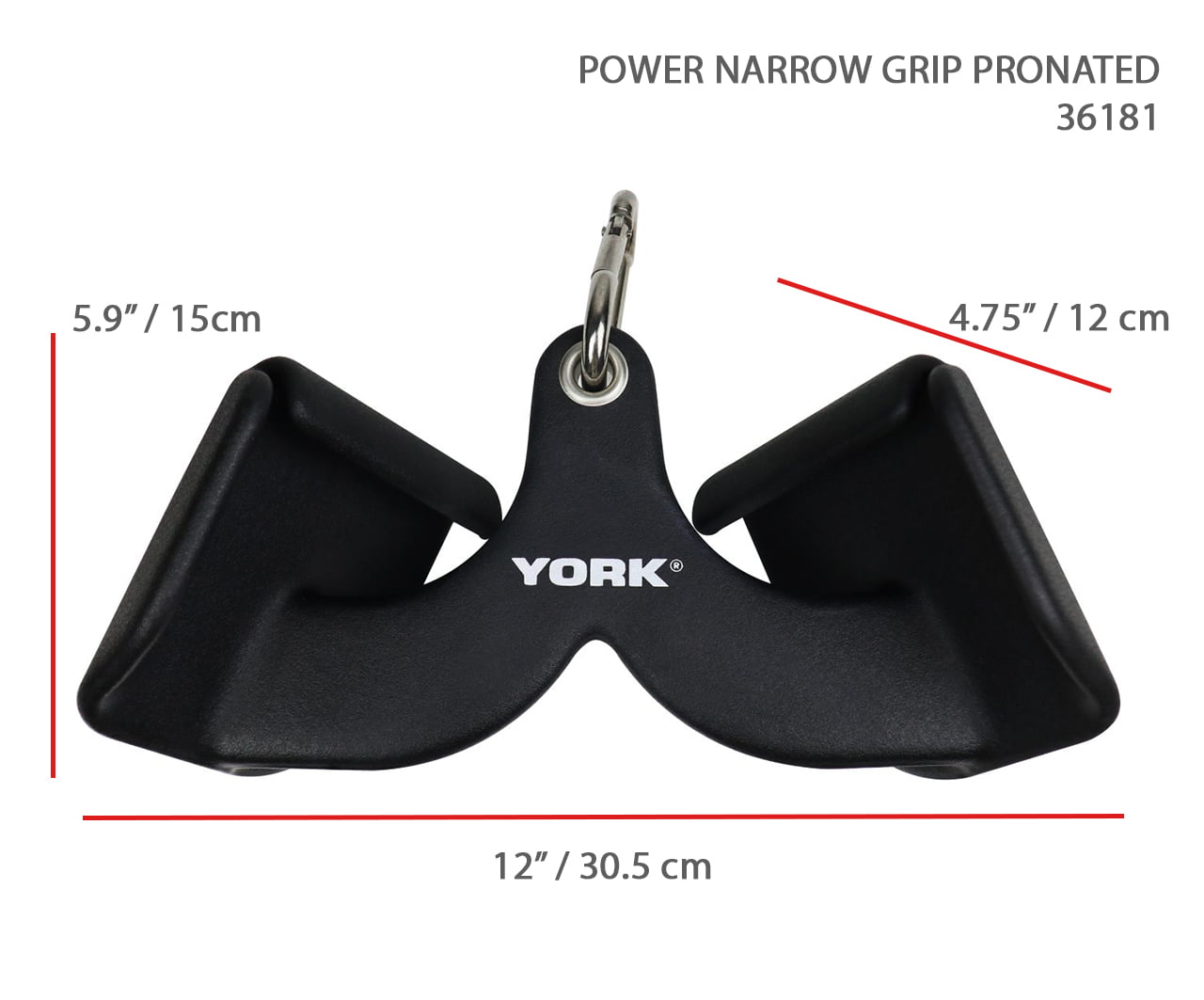 YORK® Power Grip Attachments - York Barbell