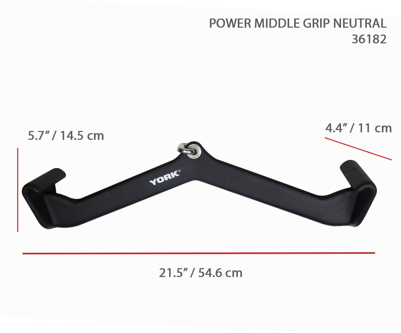 YORK® Power Grip Attachments - York Barbell