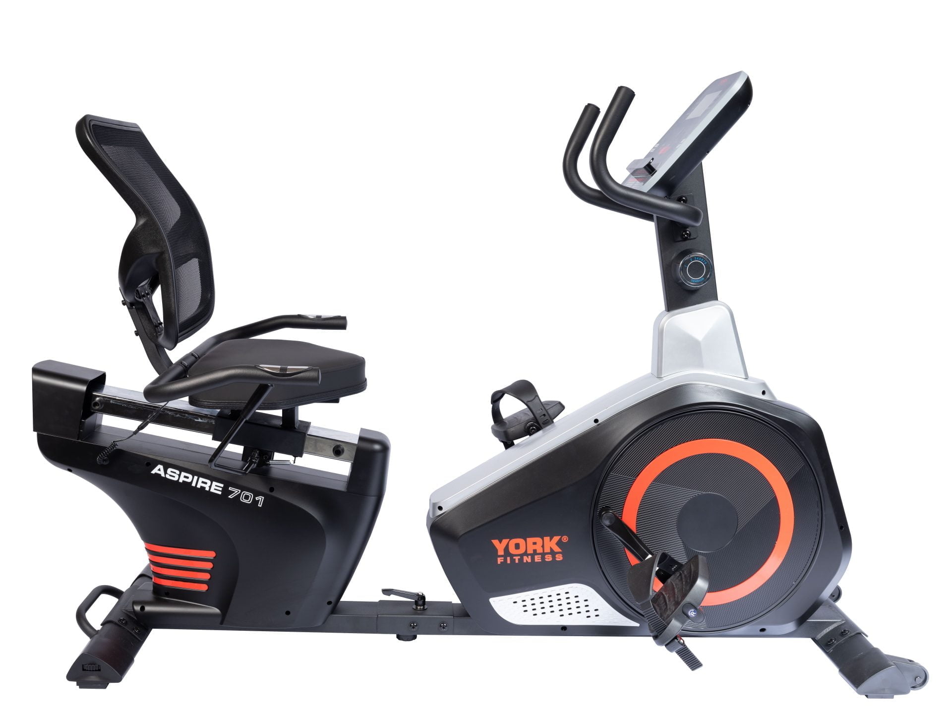 YORK® Aspire Recumbent Bike Magnetic Resistance - York Barbell