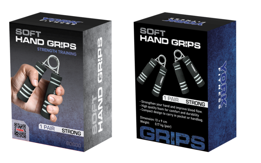 YORK® Soft Hand Grips - York Barbell